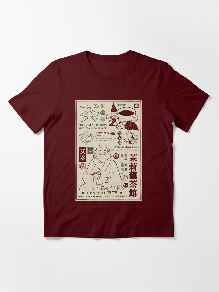"Avatar: The Last Airbender General Iroh Info Poster " Essential T ...