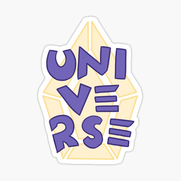 "Pentagon Universe Logo" Sticker for Sale by negananmiwo | Redbubble