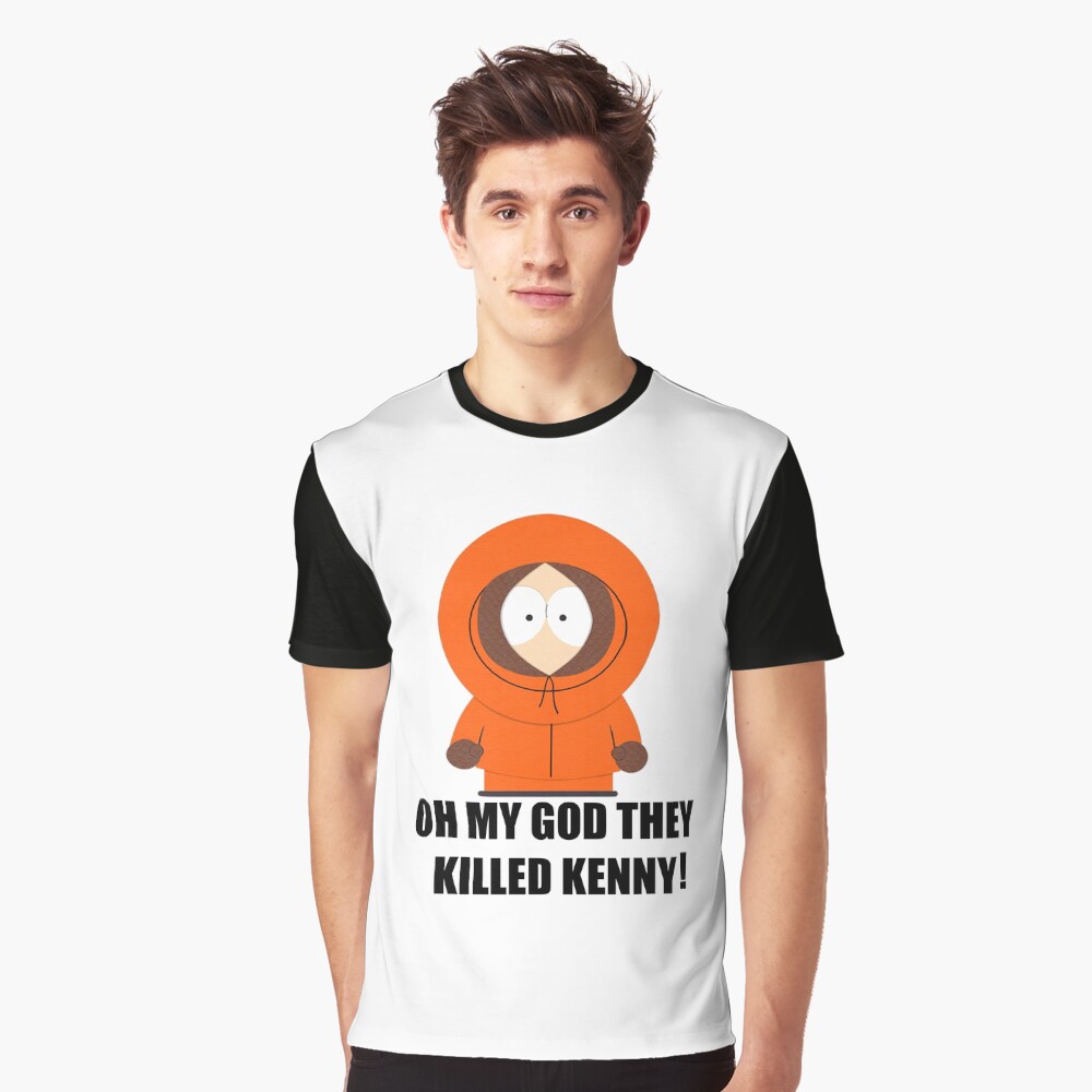 "Oh my god they killed kenny" Sticker for Sale by OTA01 | Redbubble