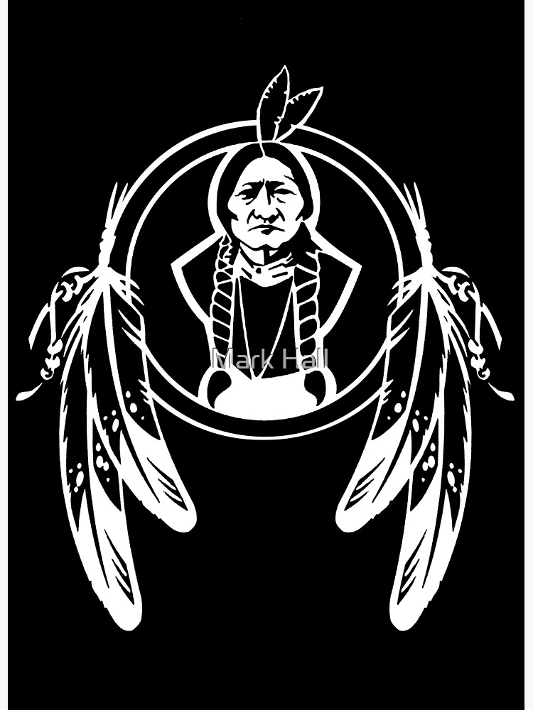 "TATANKA - IYOTANKA 1" Art Print for Sale by hornedquad | Redbubble