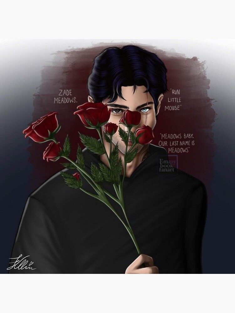 "zade meadows zade meadows zade meadows 3" Sticker for Sale by ...