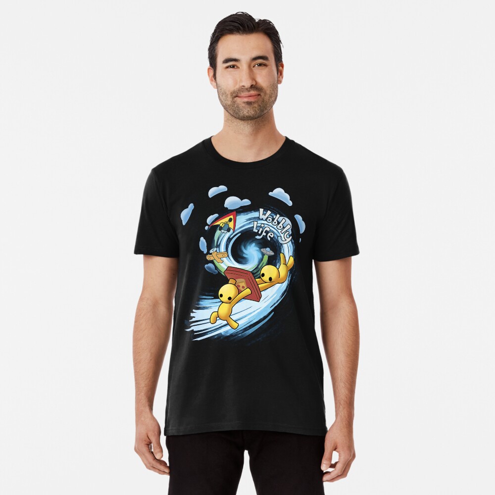 "Wobbly Life" Sticker for Sale by AlexBennettt | Redbubble