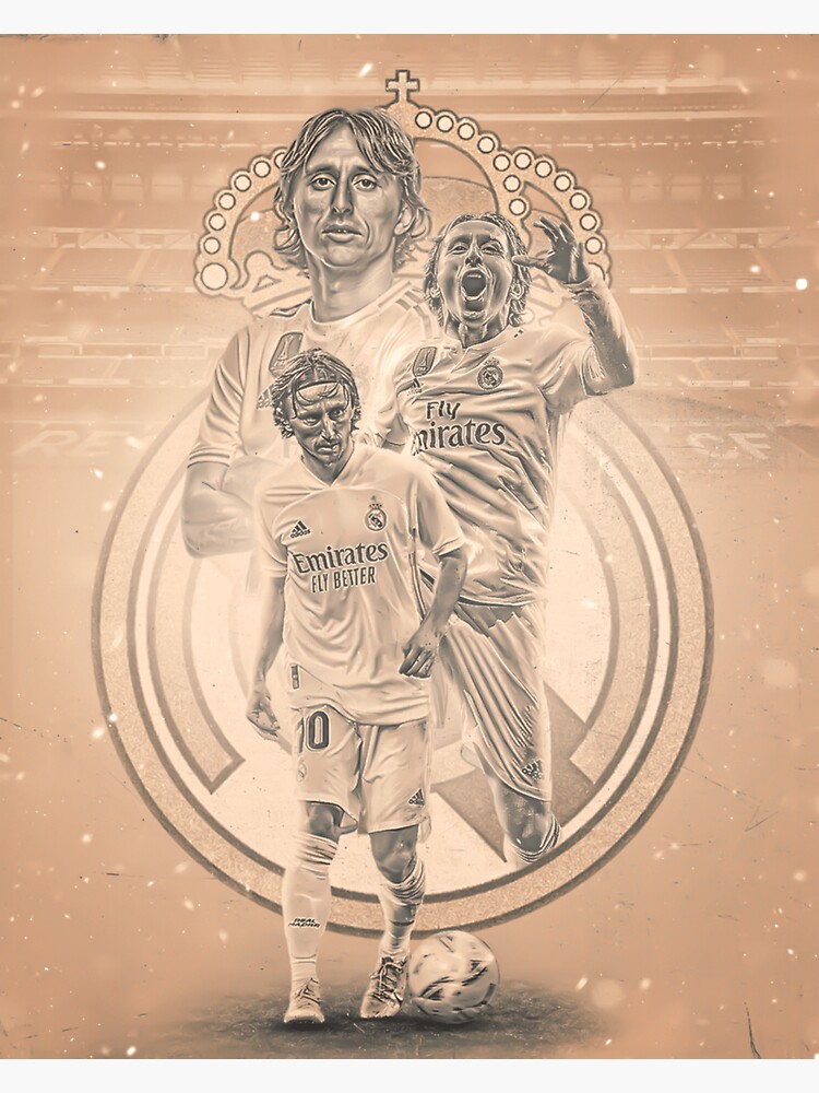 "Luka Modric wallpaper" Sticker for Sale by WhayanMade | Redbubble