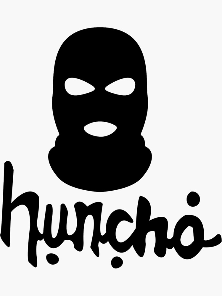 "M Huncho " Sticker for Sale by kevinrichmond8 | Redbubble