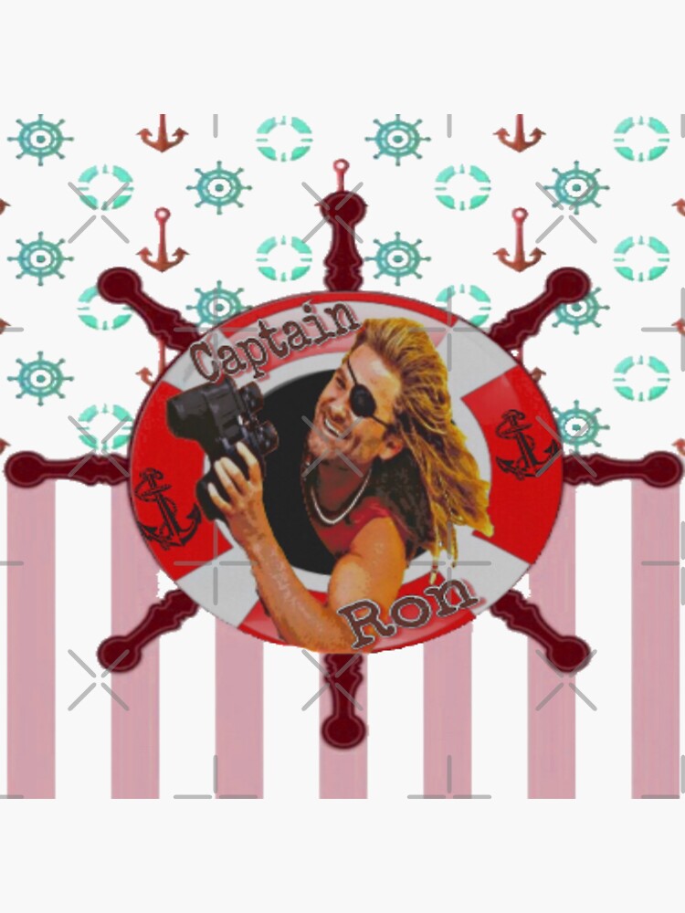 "Ron Is My Captain" Sticker by Sermani | Redbubble