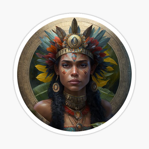 "Taino Princess Indigenous Pride" Sticker for Sale by RosaleesPaperie ...