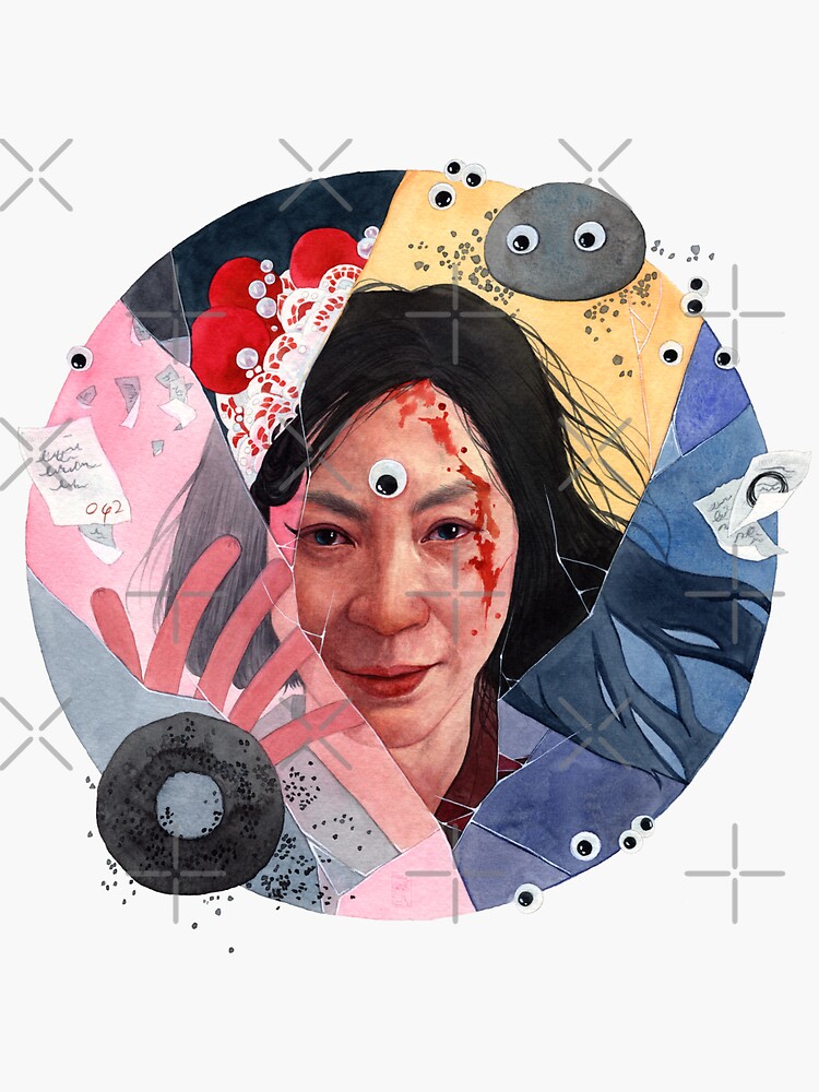 ""Nothing Matters"" Sticker for Sale by Lin Artist | Redbubble