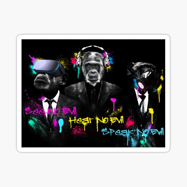 "MONKEY 3D DJ NEON" Sticker for Sale by the365tstore | Redbubble