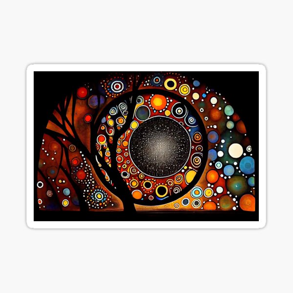 "Dream Time 01" Sticker for Sale by EmilyDayDreams | Redbubble