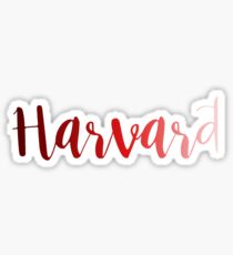 Harvard: Stickers | Redbubble