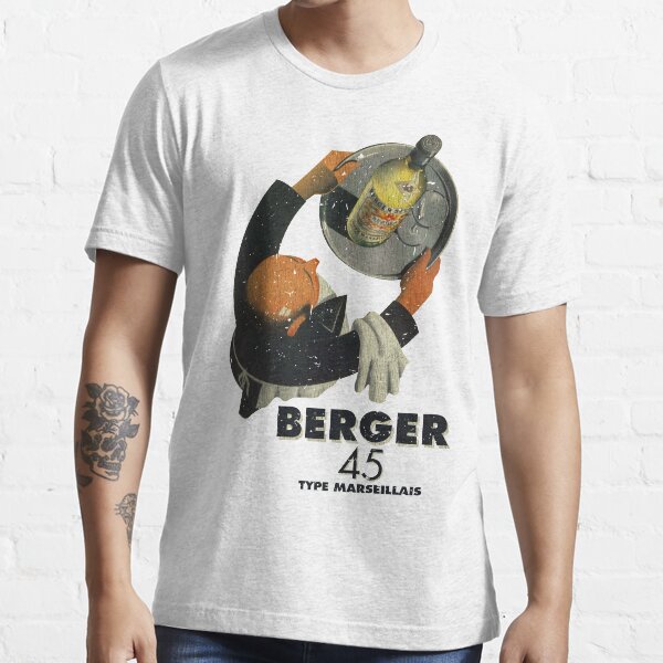 "Berger 45 Type Marseillais Wine Vintage" T-shirt for Sale by ...