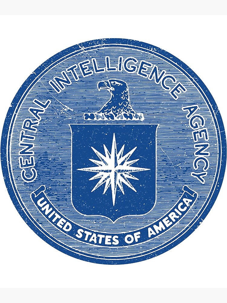 "CIA Central Intelligence Agency Logo" Art Print for Sale by ...