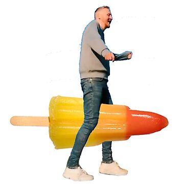 Sticker for Sale mit "Paul Breach Rocket Lolly" von DavesArtBook ...