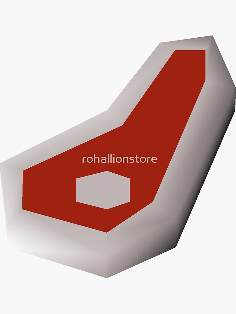 "OSRS Raw Meat " Sticker for Sale by rohallionstore | Redbubble