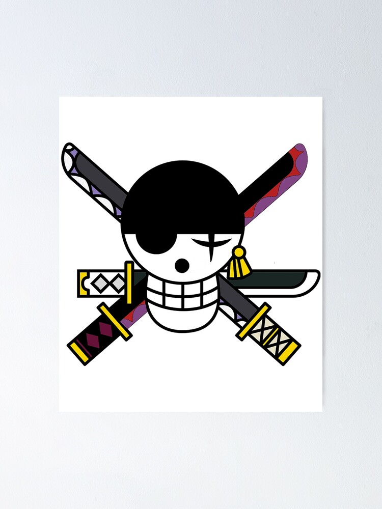 "One Piece Zoro Logo " Poster for Sale by ratnhieuchuyen0 | Redbubble