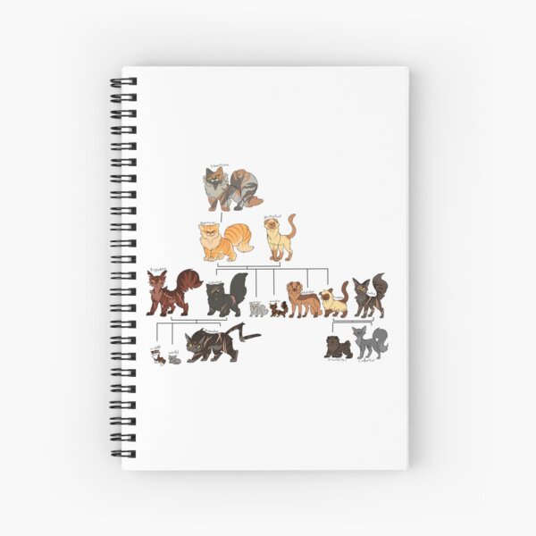 "Yellowfang's Bloodline" Spiral Notebook for Sale by Draikinator ...