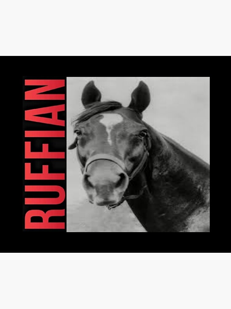 "Ruffian Horse" Poster for Sale by sagestar | Redbubble