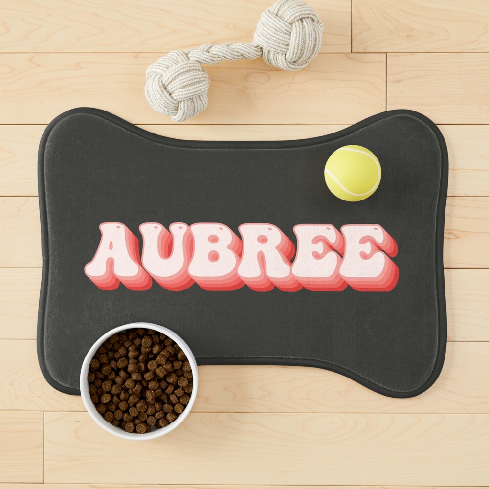 "Aubree - Name" Sticker for Sale by kindxinn | Redbubble