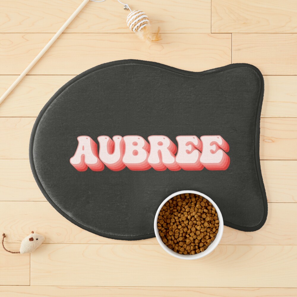 "Aubree - Name" Sticker for Sale by kindxinn | Redbubble