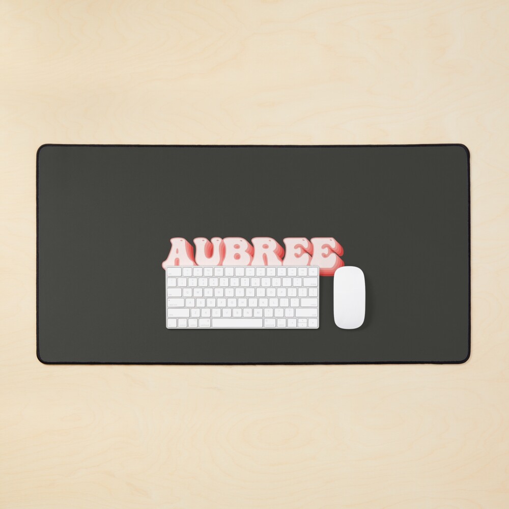 "Aubree - Name" Sticker for Sale by kindxinn | Redbubble