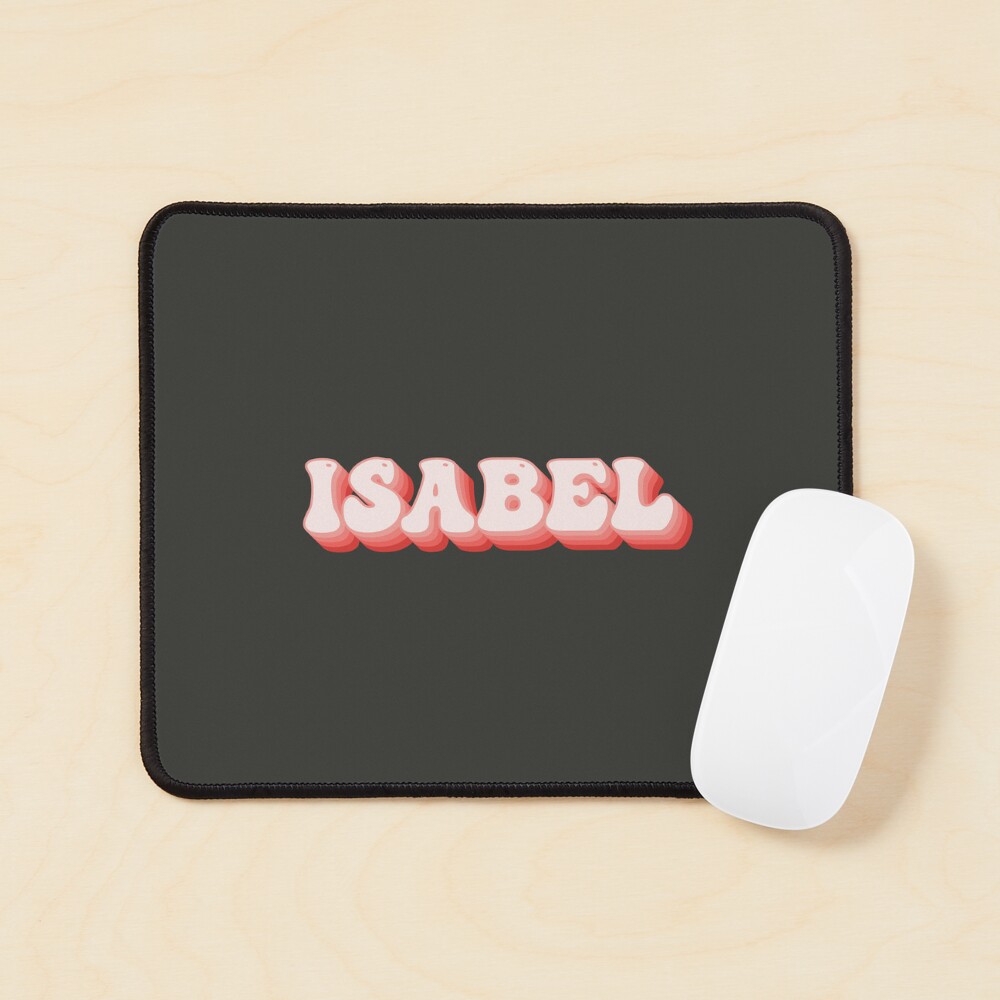 "Isabel - Name" Sticker for Sale by kindxinn | Redbubble