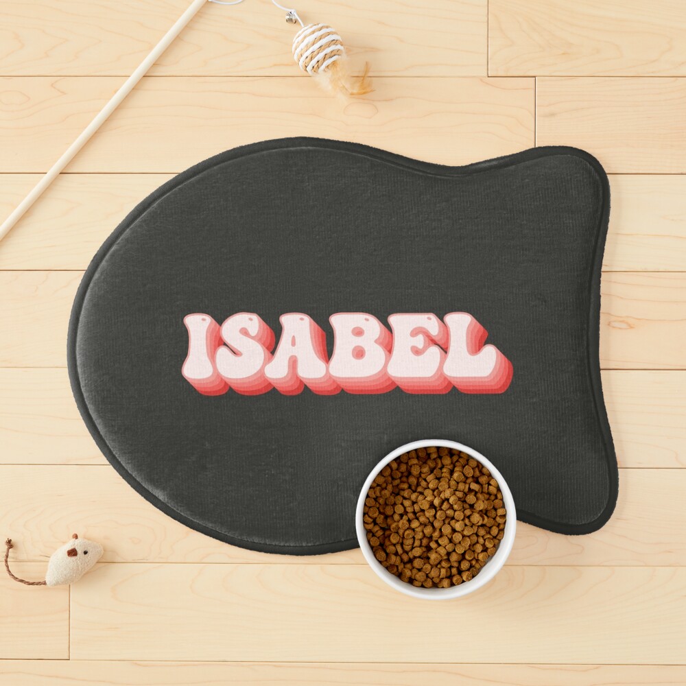 "Isabel - Name" Sticker for Sale by kindxinn | Redbubble