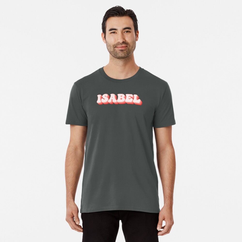 "Isabel - Name" Sticker for Sale by kindxinn | Redbubble