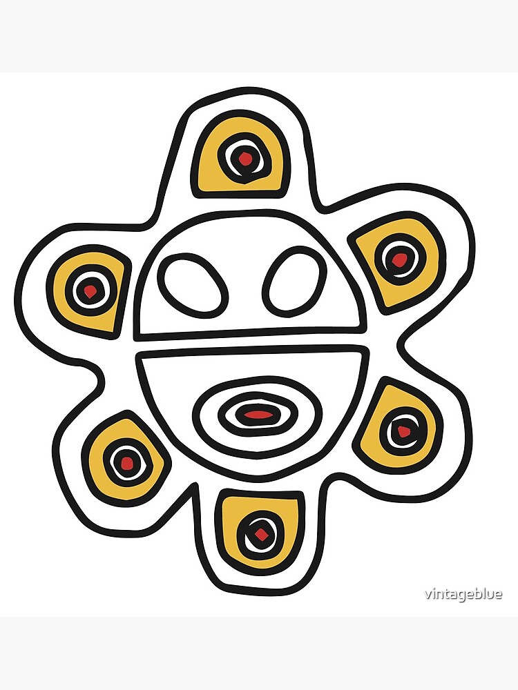 Lámina fotográfica «Puerto Rico Sol Taino» de vintageblue | Redbubble