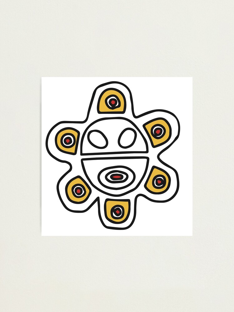 Lámina fotográfica «Puerto Rico Sol Taino» de vintageblue | Redbubble