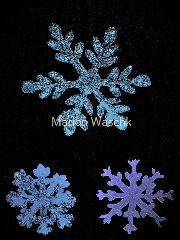 "Ice Crystals - Ice Stars - Ice-Stars - Ice Stars - part II - blue ...
