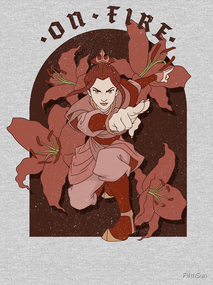 "Avatar: The Last Airbender Azula On Fire " Classic T-Shirt for Sale by ...