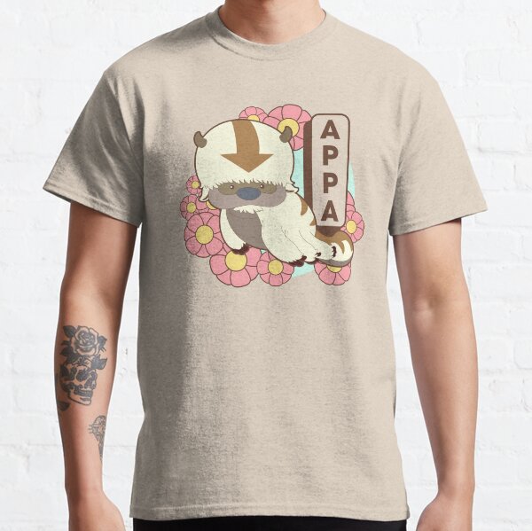 "Avatar: The Last Airbender Appa Floral Poster " Classic T-Shirt for ...