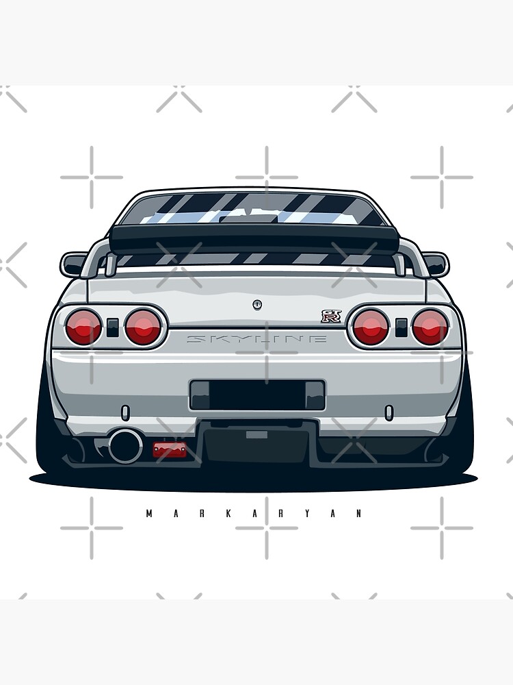 Nissan Skyline R32 Drawing
