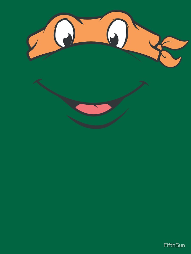 "Teenage Mutant Ninja Turtles Mikey Face" T-shirt for Sale by FifthSun ...