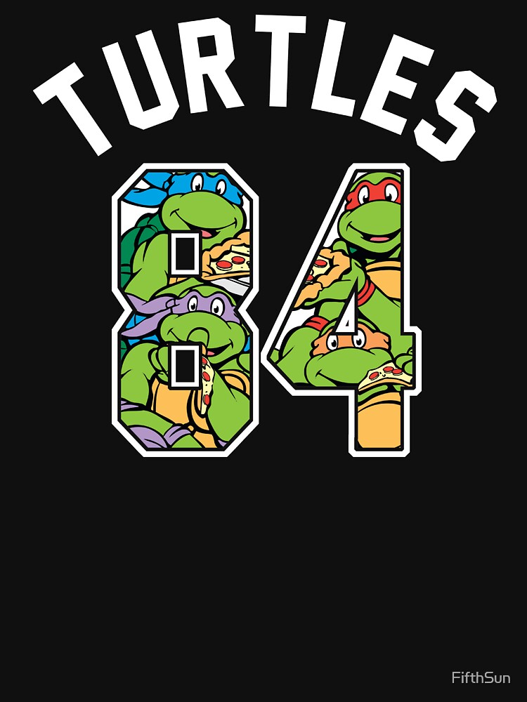 "Teenage Mutant Ninja Turtles 84' Group Collage " T-shirt for Sale by ...