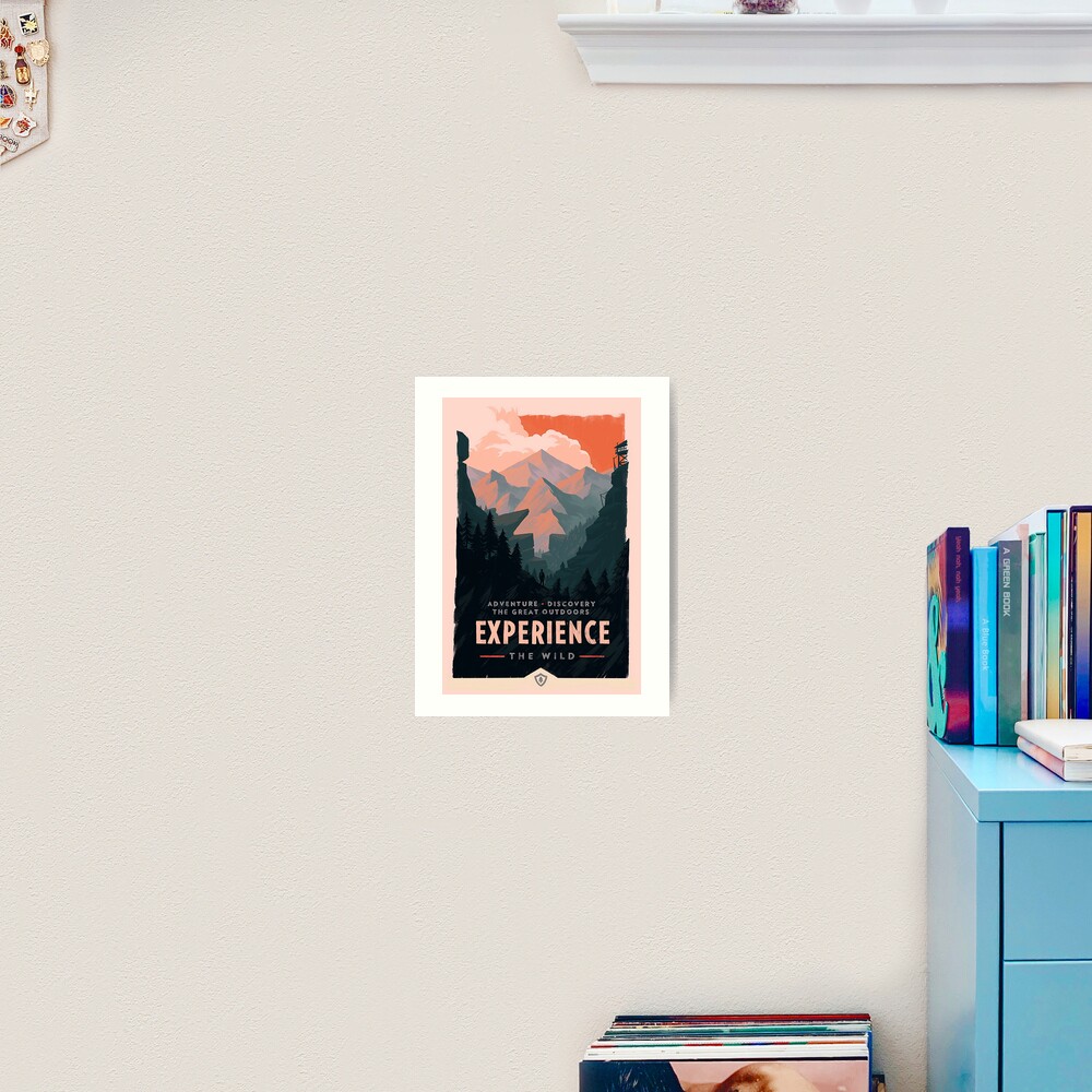 "Experience Firewatch Poster" Sticker for Sale by Wombo56 | Redbubble