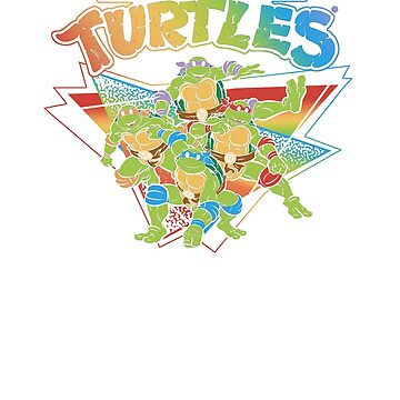 "Teenage Mutant Ninja Turtles Pride Rainbow Gradient" Essential T-Shirt ...