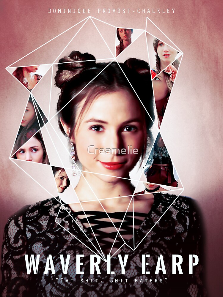 "Waverly Earp Poster" Sticker by Creamelie | Redbubble