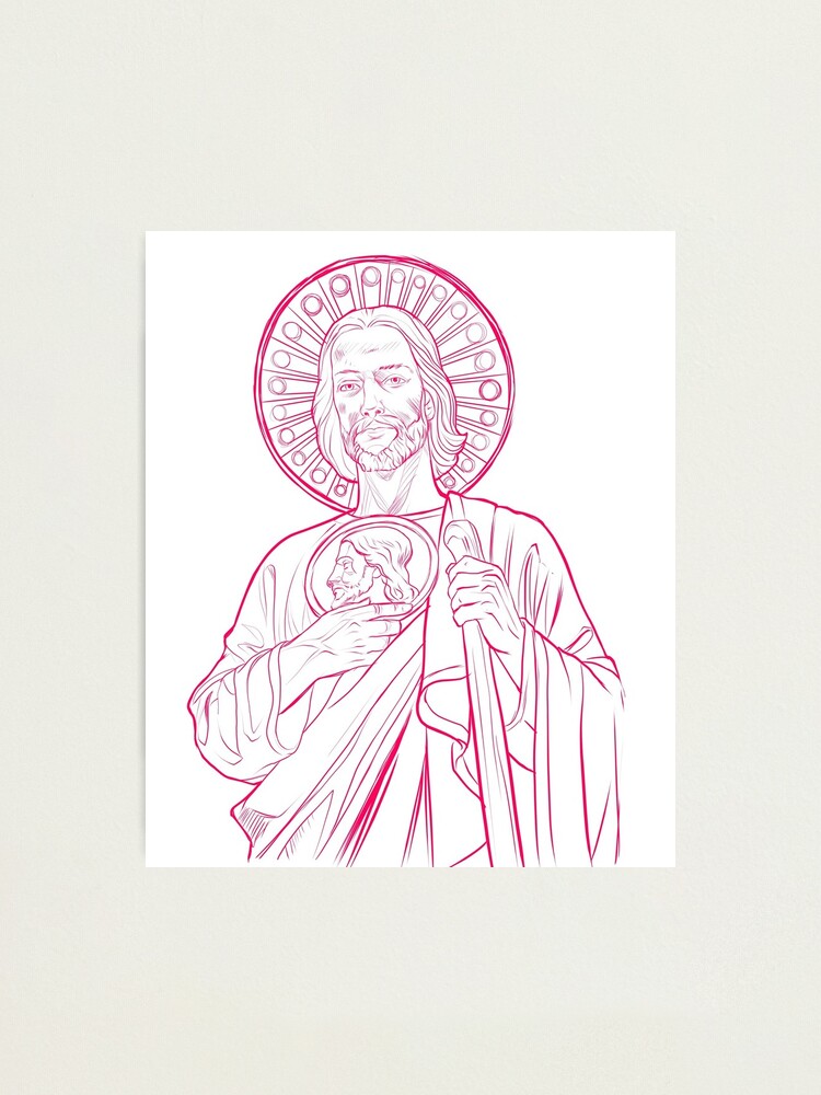 "Saint Jude" Photographic Print for Sale by Tonbbo | Redbubble
