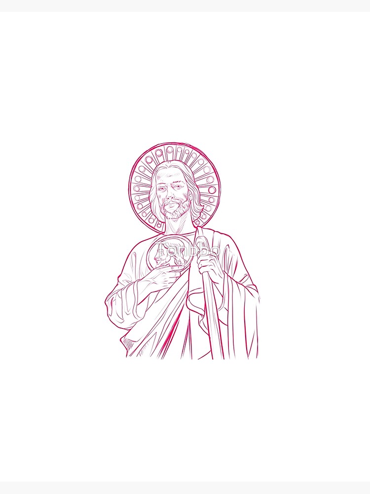"Saint Jude" Art Board Print for Sale by Tonbbo | Redbubble
