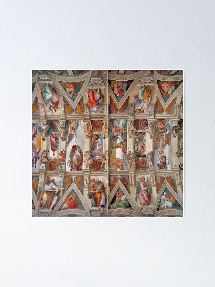 "Sistine Chapel" Poster by AmericanPoison | Redbubble