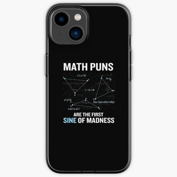 "Funny Math Pun Calculus Geometry Teacher Gag Gift" iPhone Case for ...