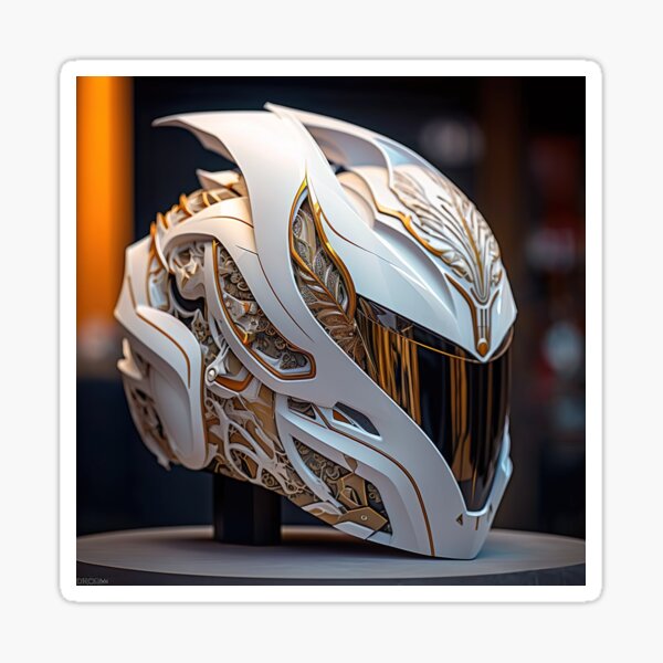 "Motorcycle helmet" Sticker for Sale by Superdigitalart | Redbubble