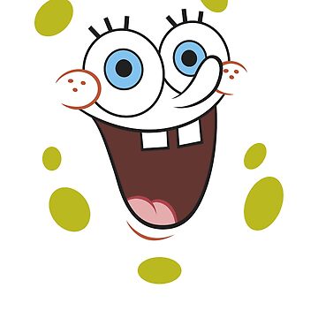 "SpongeBob SquarePants Face Portrait" Essential T-Shirt for Sale by ...