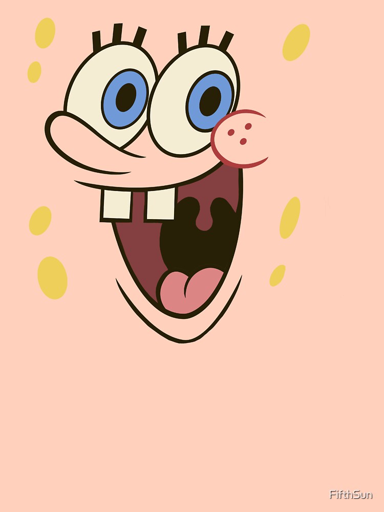 Spongebob Big Face Spongebob Circle Face Art Board