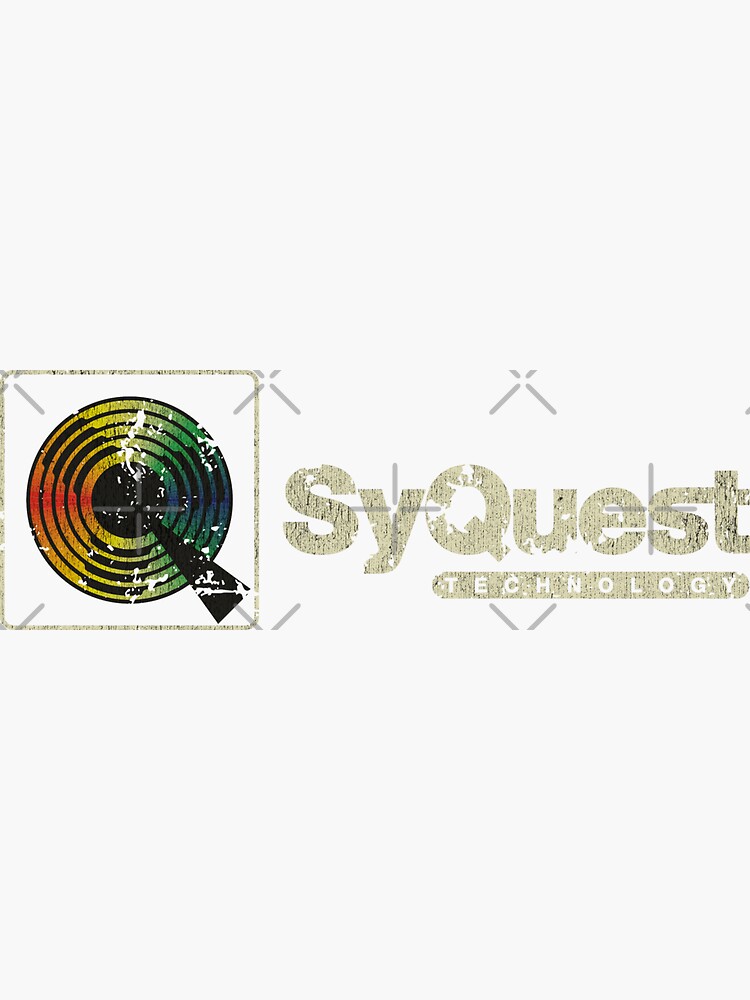"SyQuest" Sticker for Sale by jacobcdietz | Redbubble