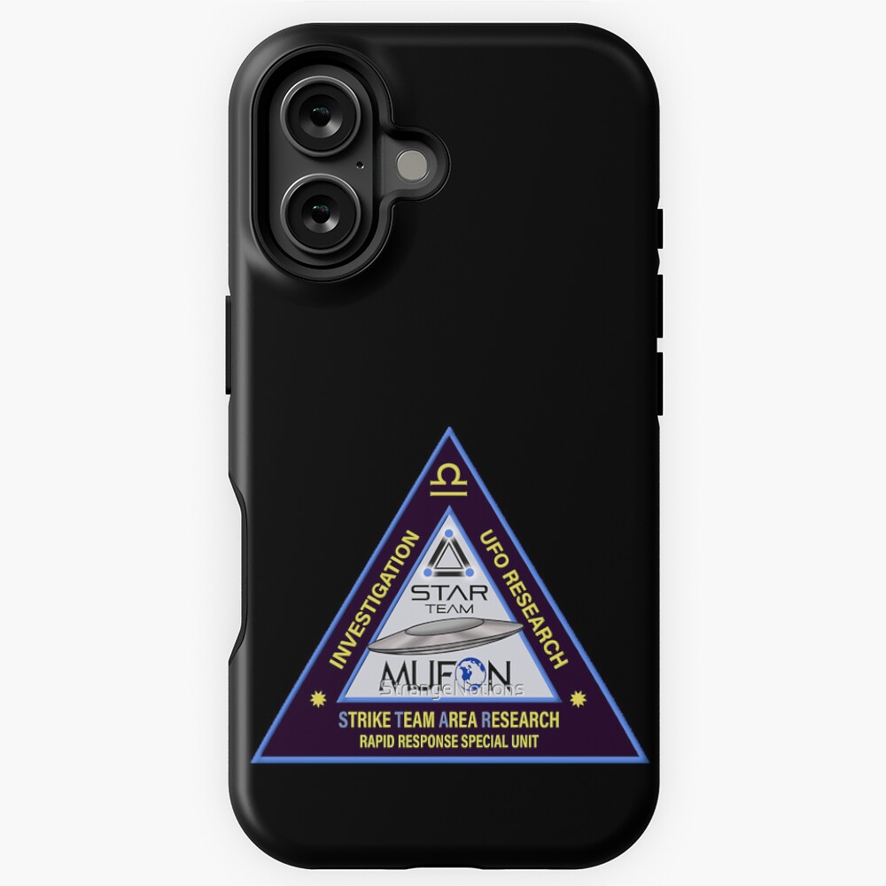 "MUFON (Mutual UFO Network) Triangular Star Team Patch Artwork" Sticker ...