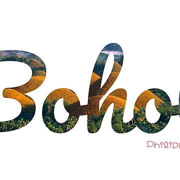 "Bohol Philippines " Sticker for Sale by RichgeraldArt | Redbubble