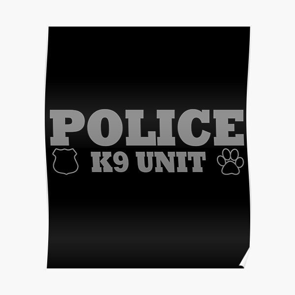 Thin Blue Line K9 Posters | Redbubble