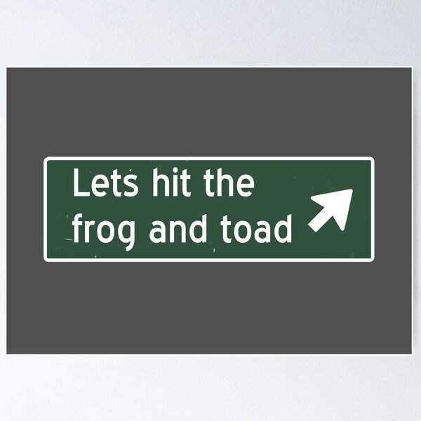 "Aussie British slang- Lets hit the frog and toad, meaning hit the road ...